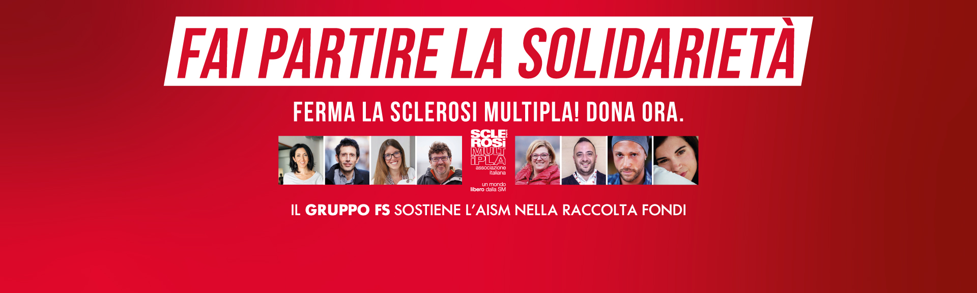 La campagna raccolta fondi 2023 del Gruppo FS